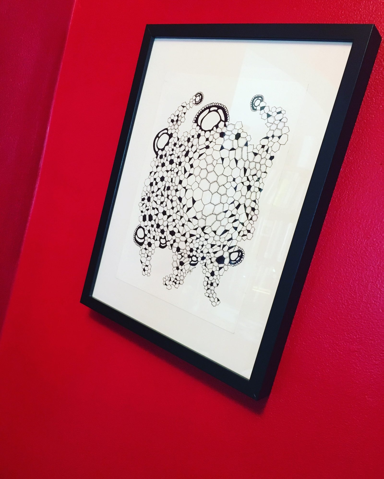 Art Soap Life - Cellular Monster art print and cards