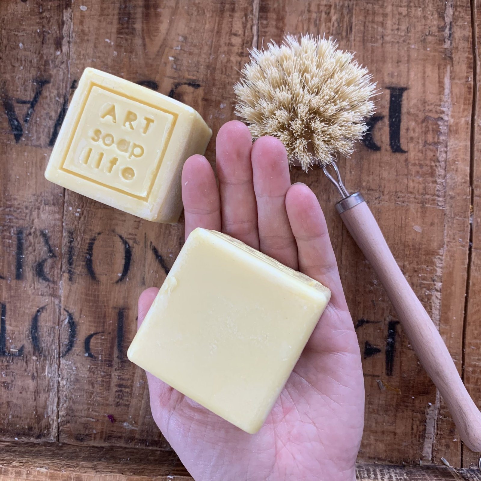 Art Soap Life - Dish Cube, Cleaning Bar for dishes, laundry & stain removal