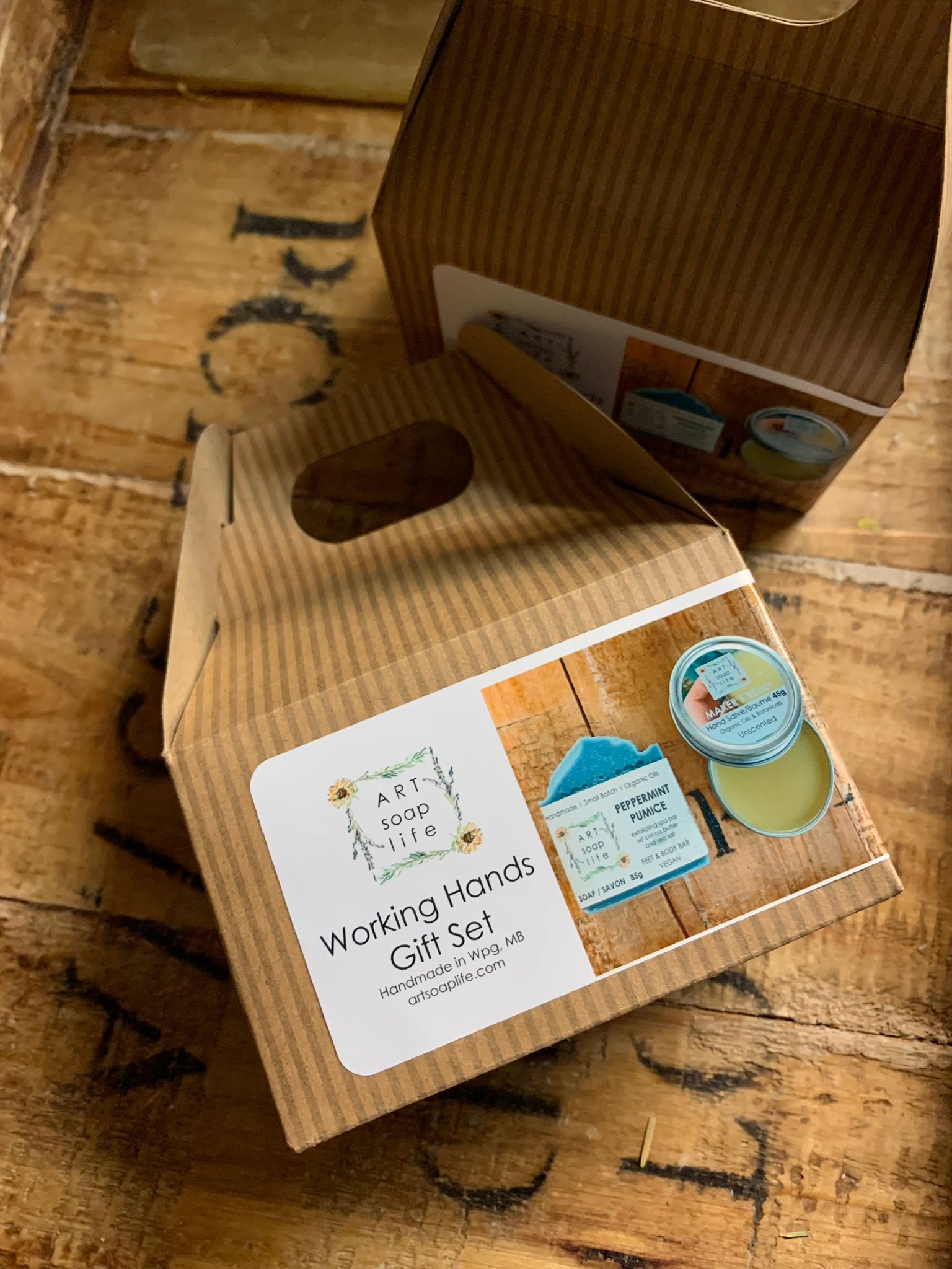 Art Soap Life - Working Hands Gift Set